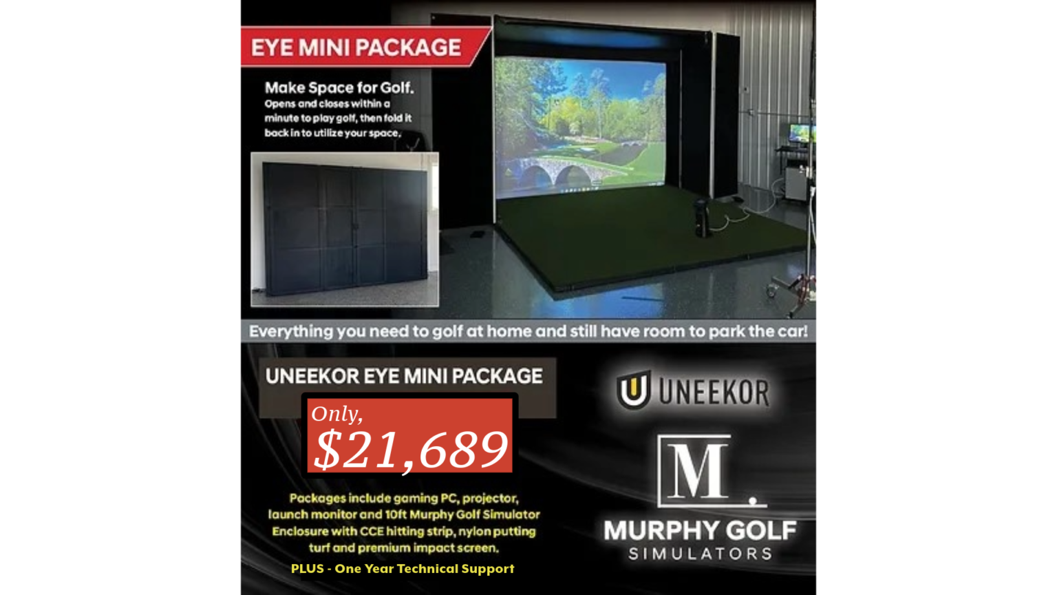 Model/Package Pricing – Murphy Golf Simulators Kansas City
